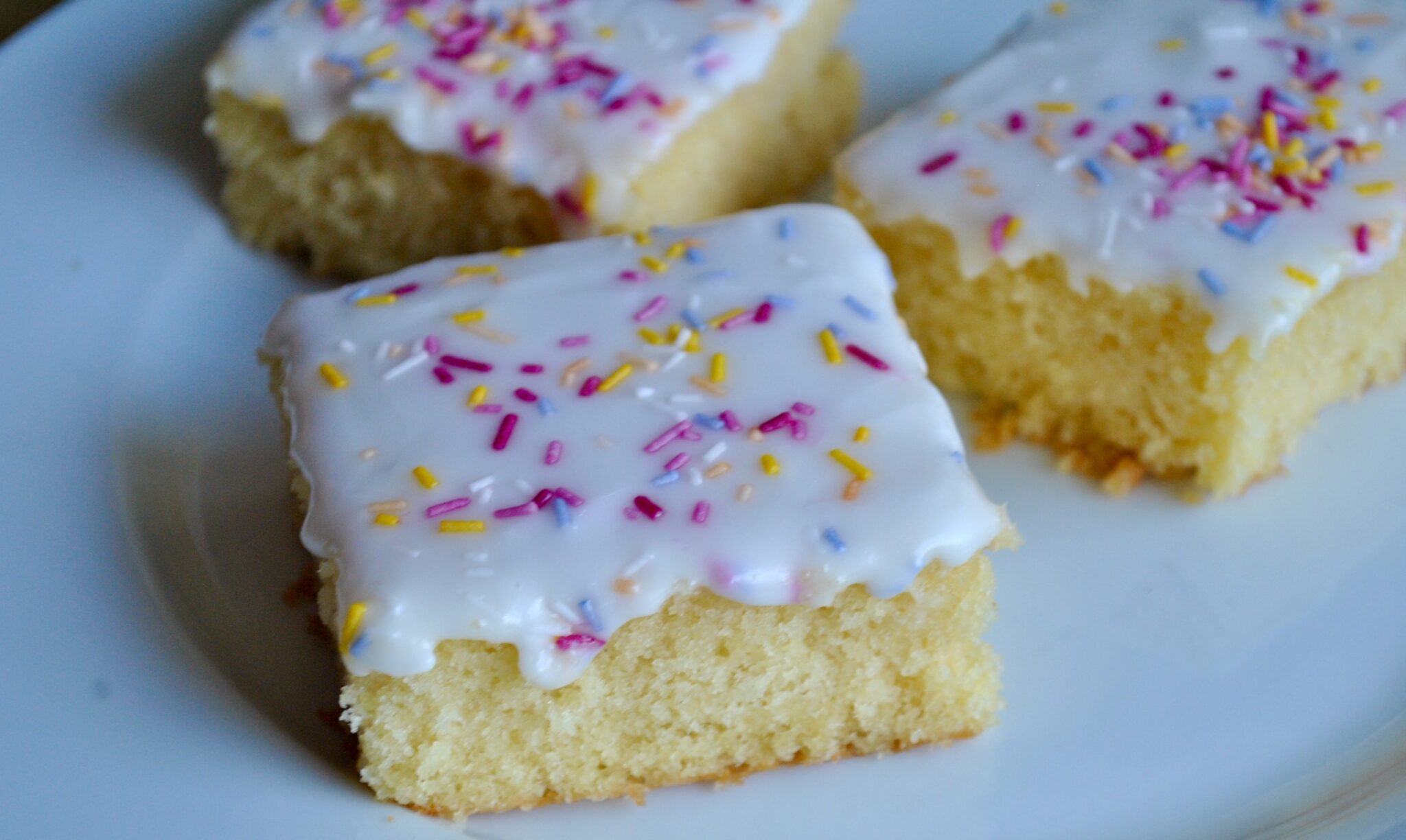 Old School Sprinkle Cake - The Bored Dad